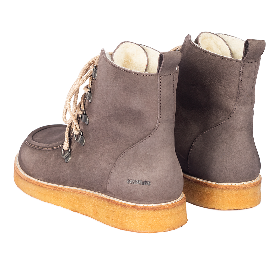ANGULUS 7666-101 Boot with wool lining and wide fit - GRAY – ANGULUS COM